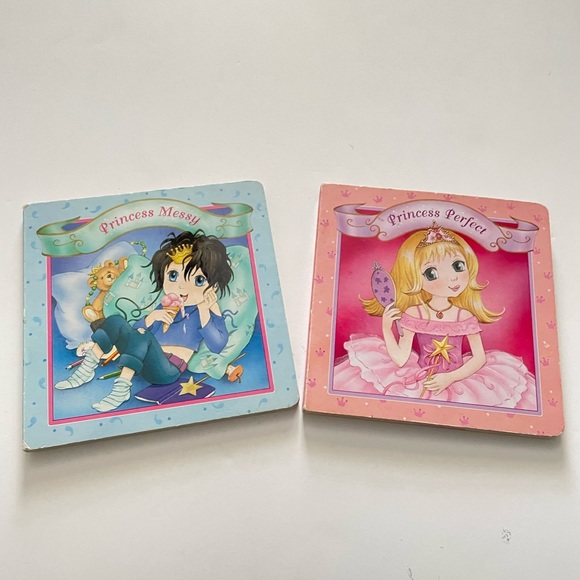 Toys | 2 Young Kids Story Books Princess Perfect Princess Messy | Poshmark